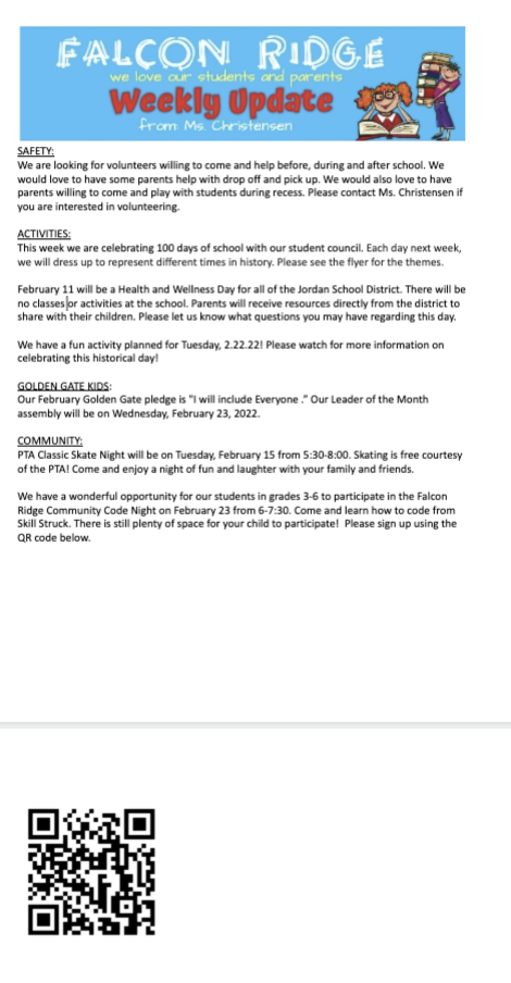 Falcon Ridge Elementary – Home of the Jr. Falcons